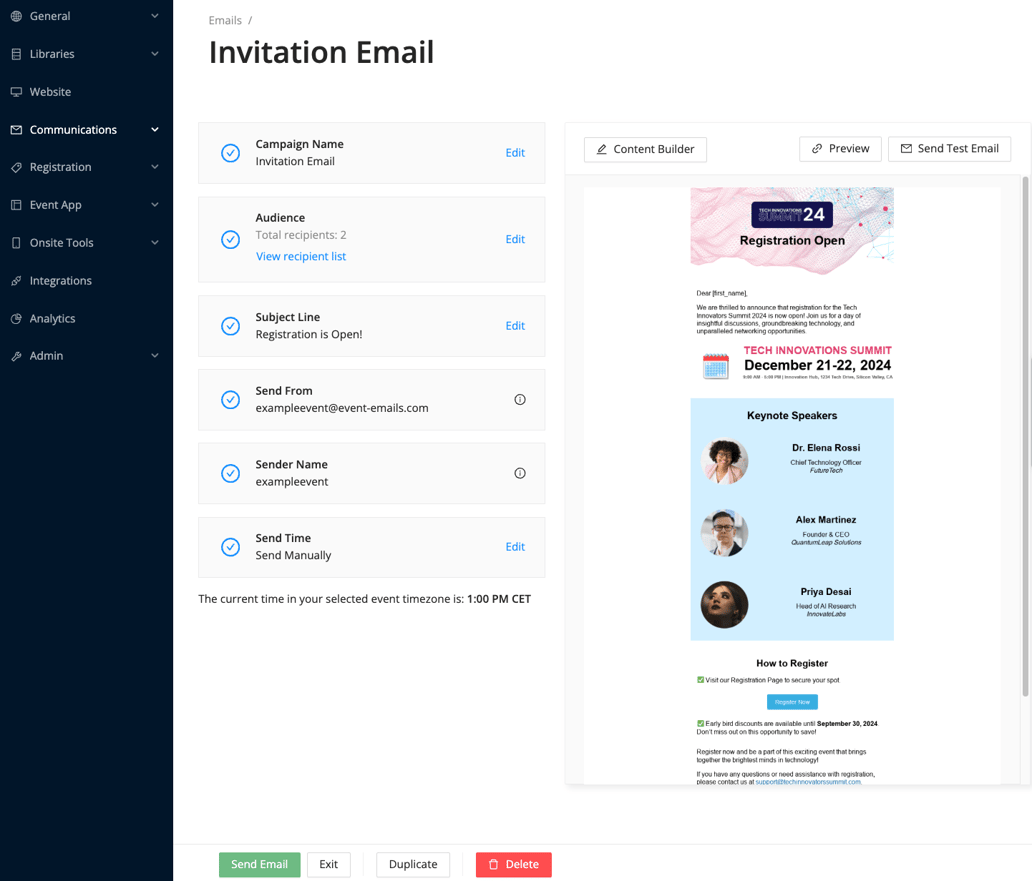 Managing Private Registrations, RSVPs and Invitations in EventMobi's Core Registration
